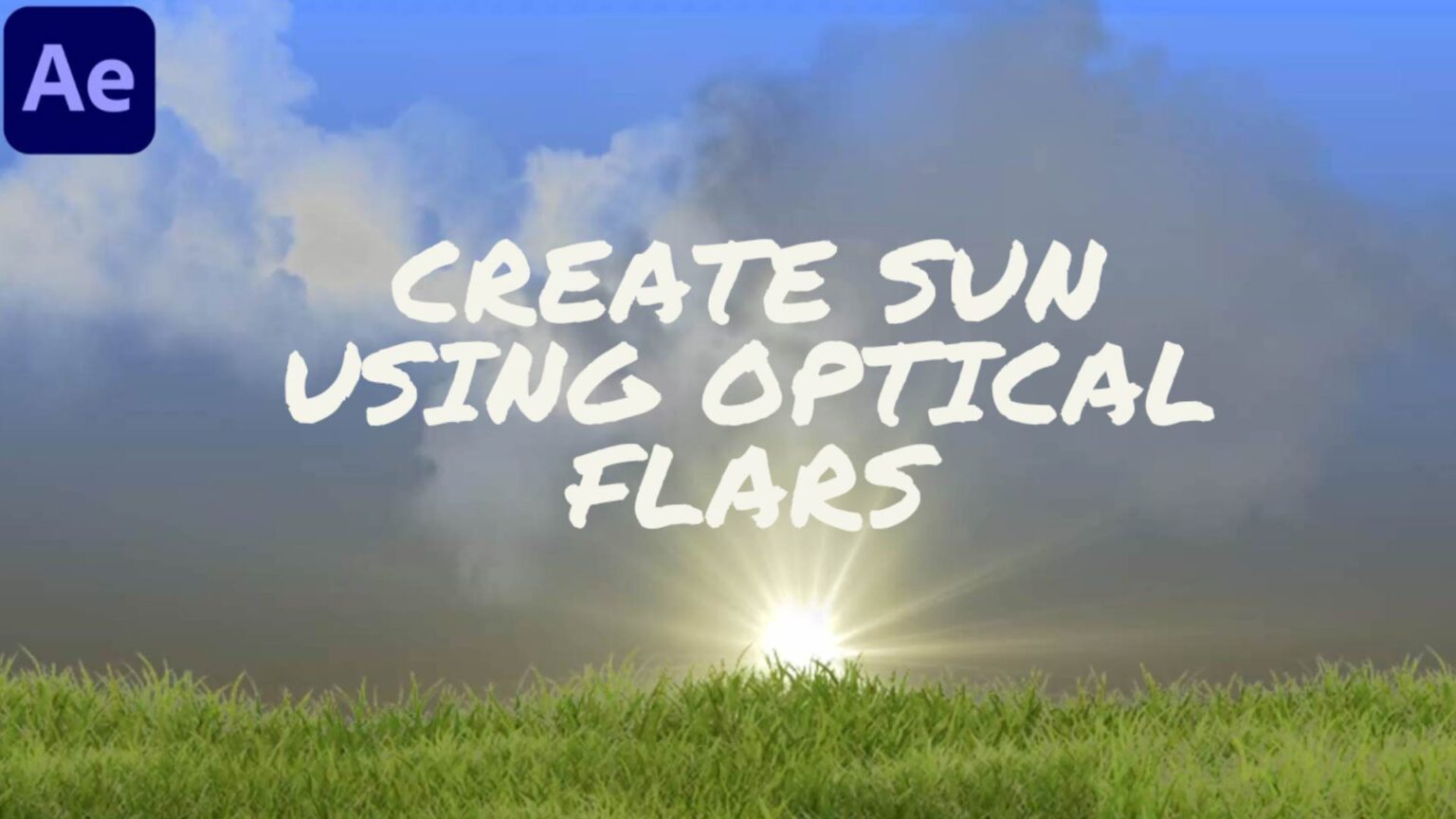 Create a Realistic Sun with Optical Flares | After Effects Tutorial ...
