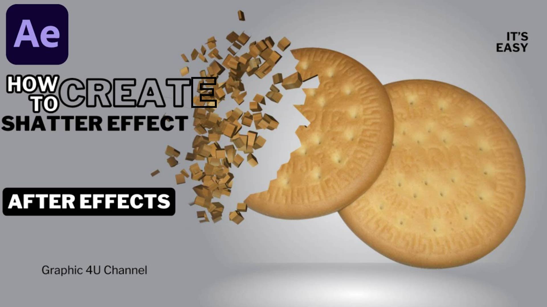 Shatter Effect in After Effects | No Plugins Tutorial - Graphic4U