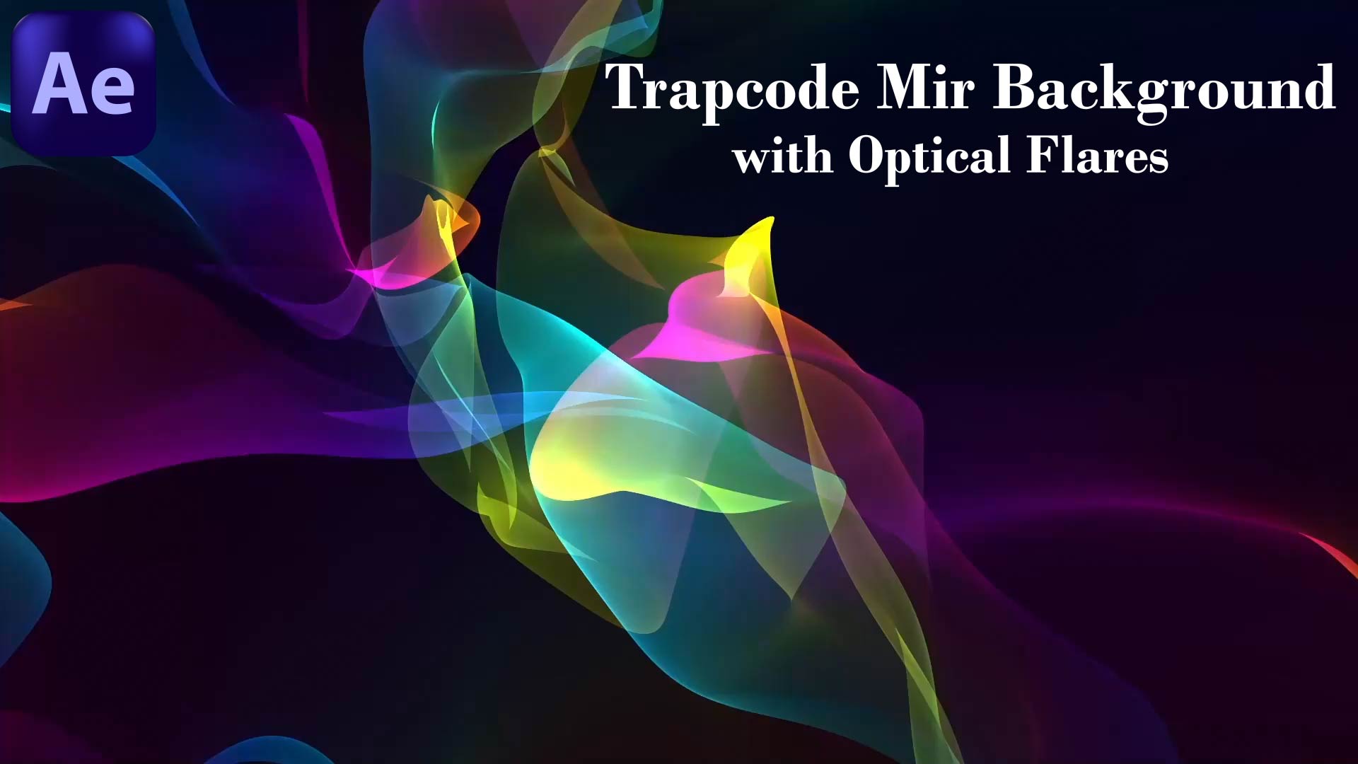 After Effects Tutorial – Trapcode Mir 3 Background with Optical Flares | Cinematic VFX - Graphic4U